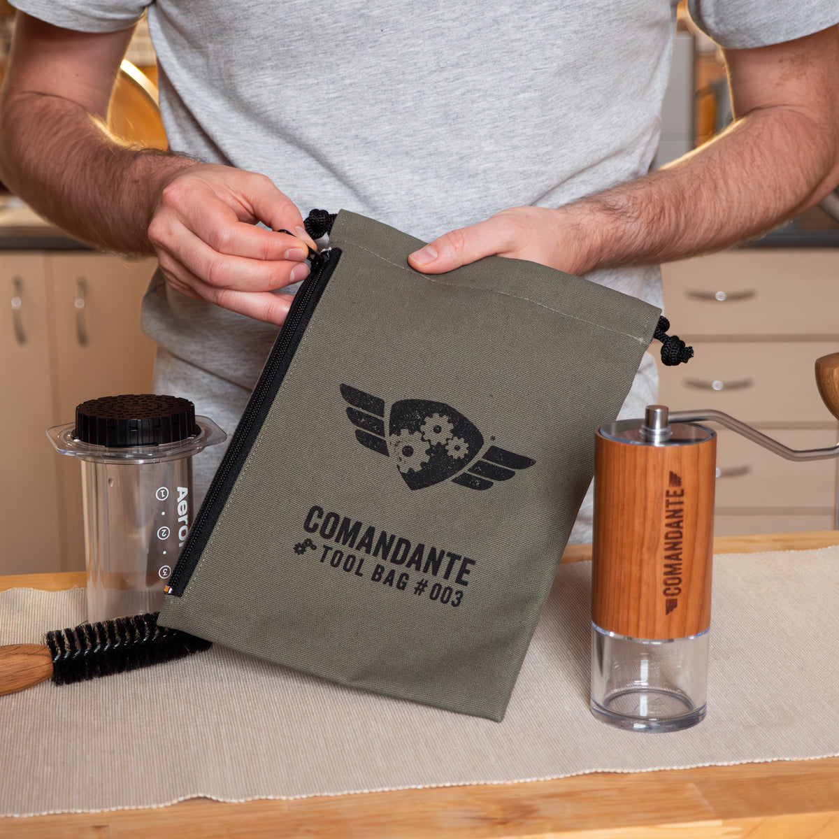 NEW! Comandante Tool Bag #003 – Caffe Fantastico
